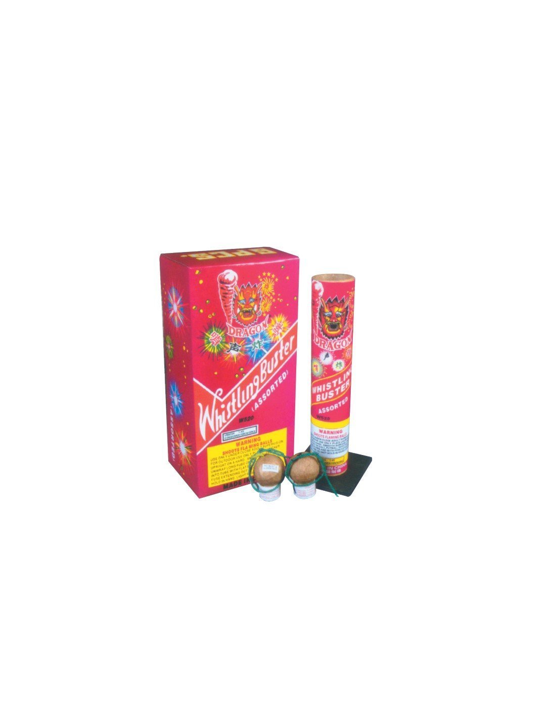 Whistling Buster Shells - USA Fireworks